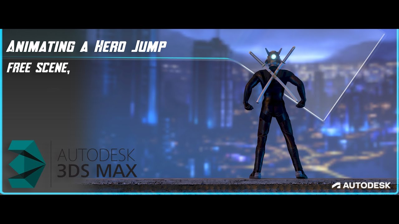 How To Animate A Hero Jump. 3ds max Animation Tutorial. - YouTube