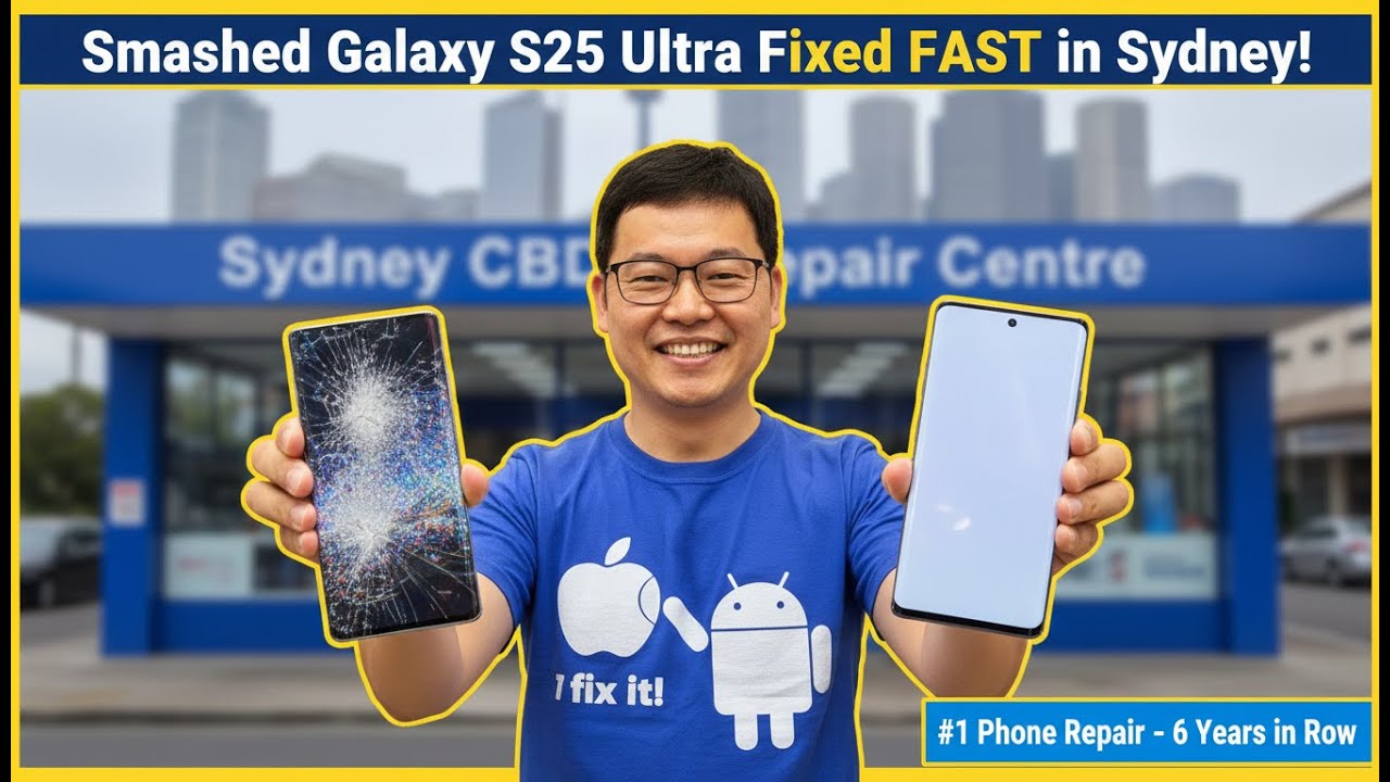 Smashed Samsung Galaxy S25 Ultra Screen? Get It Fixed Fast in Sydney ...