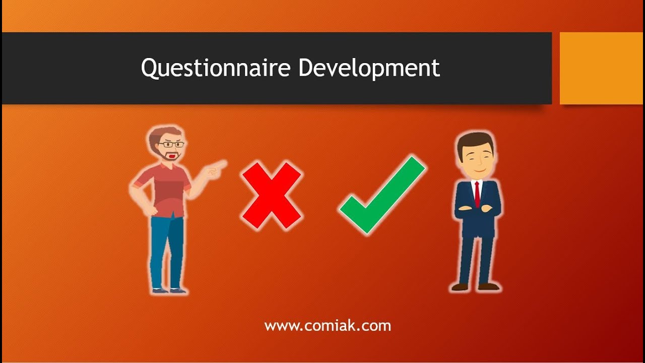 How to develop Questionnaire for research | KB Brohi - YouTube