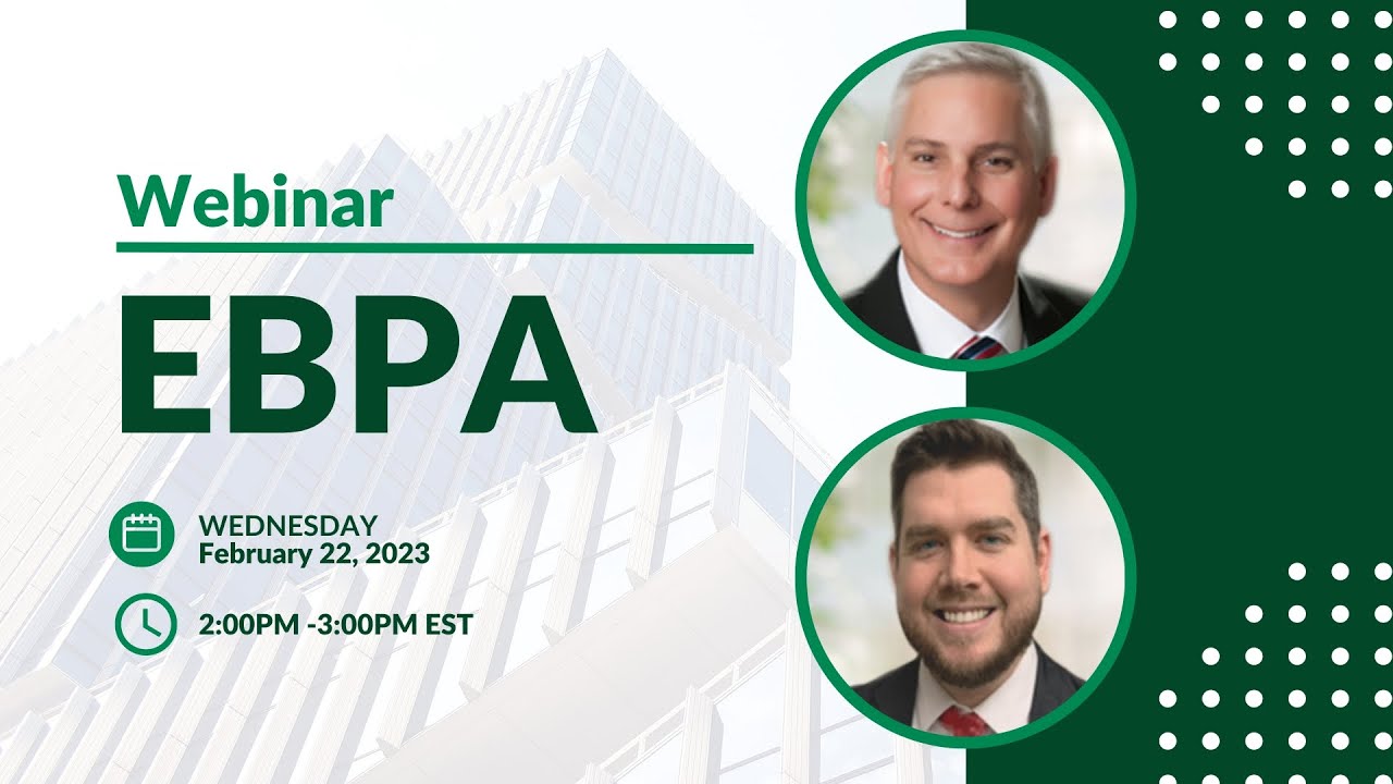 EBPA Webinar - YouTube