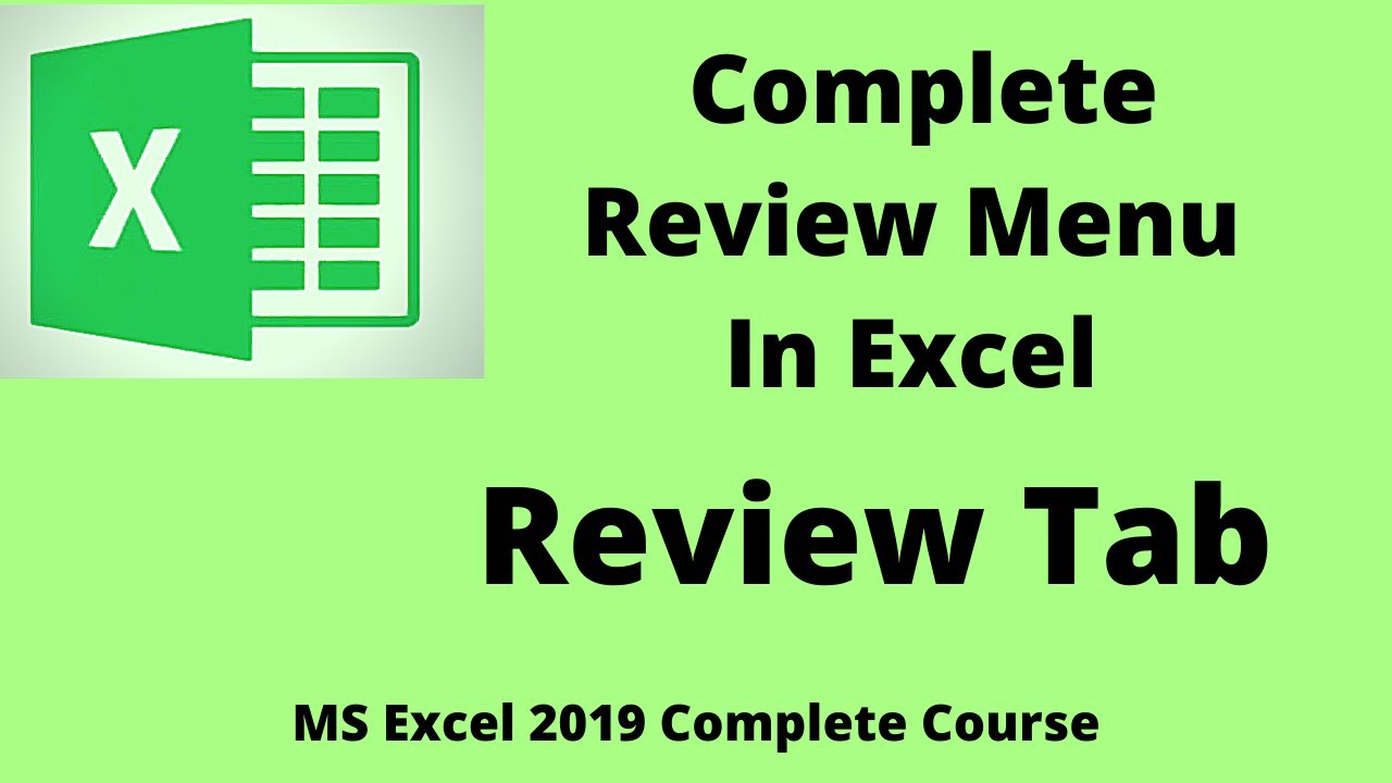 Excel Complete Review Menu Complete Review Tab In Excel Excel excel-complete-review-menu-complete-review-tab-in-excel-excel