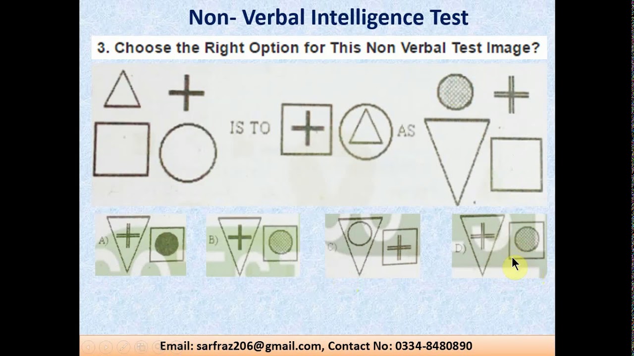 Non Verbal Intelligence Test 1 YouTube non-verbal-intelligence-test-1-youtube