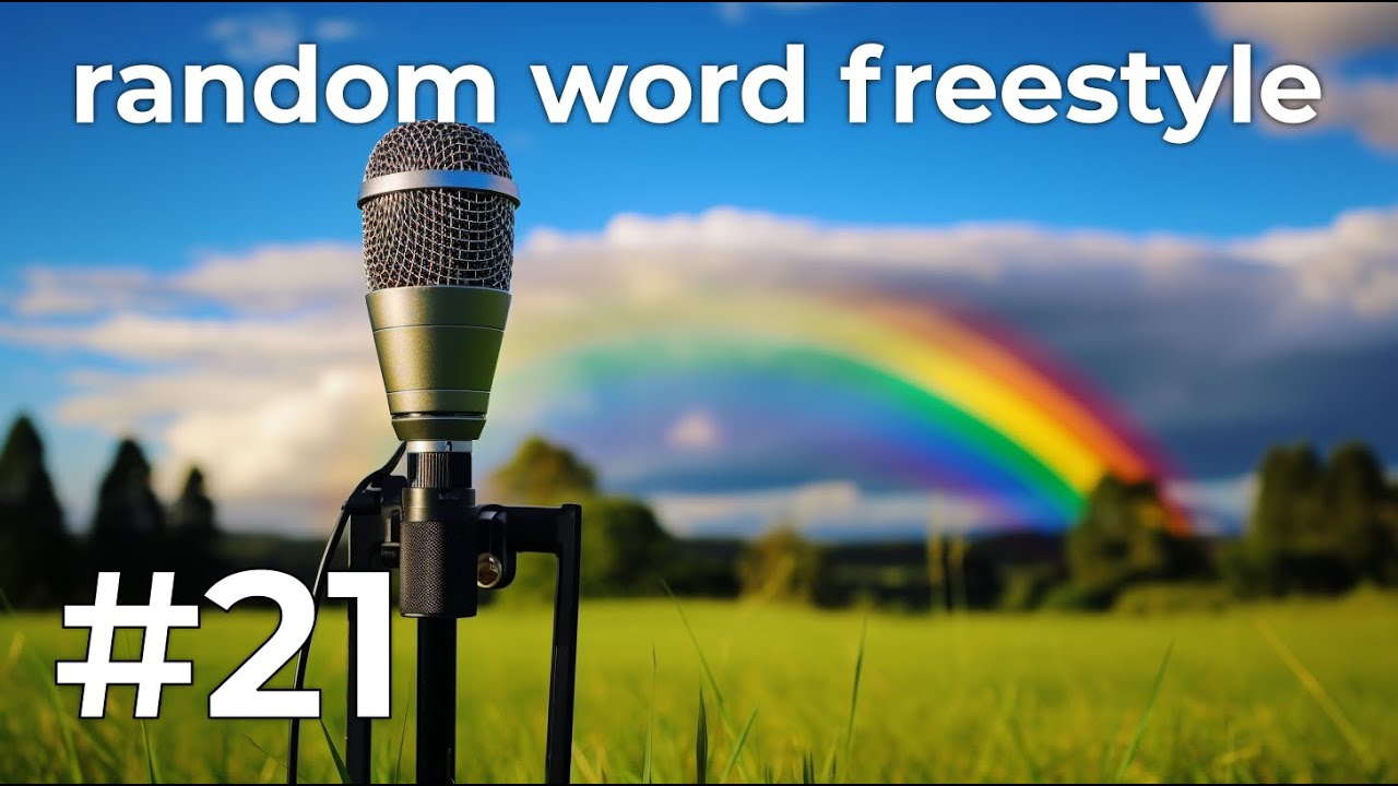 Live improvised rap using random words!! #21 - YouTube