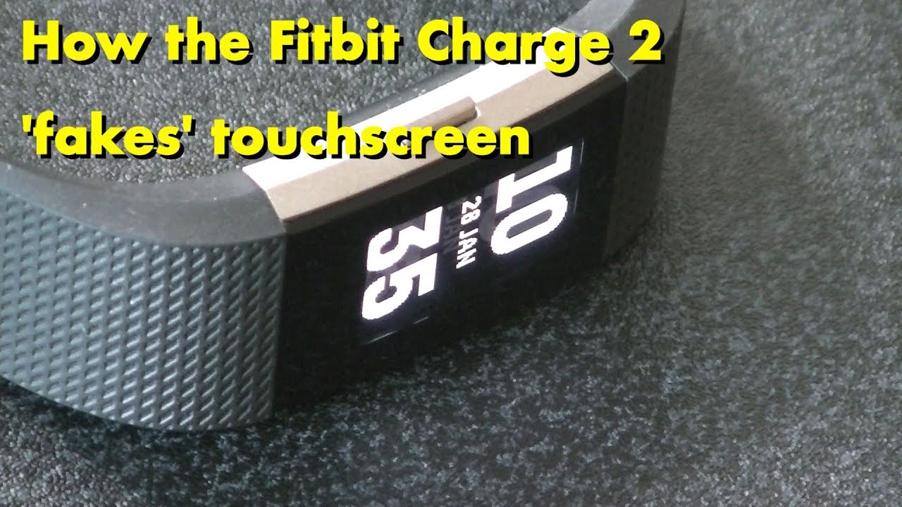 The secret behind Fitbit Charge 2's clever 'Touch' Screen - YouTube