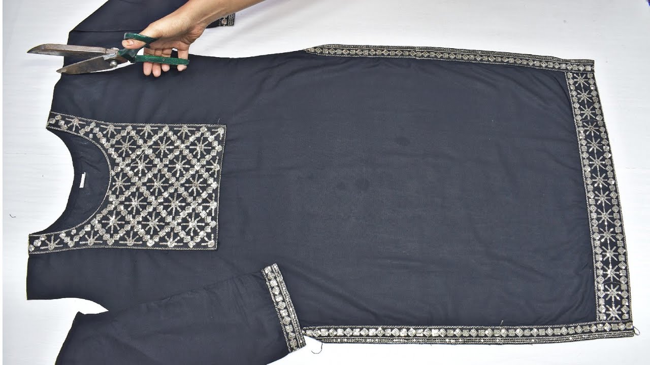 Just Cut Off Your Kurti ll Like Magic it Turns Into Wonderful Works ll ...