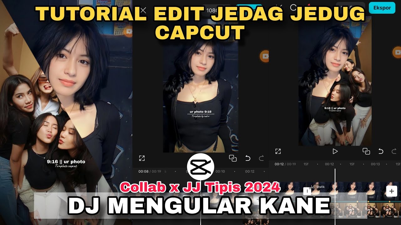 Tutorial Edit Jedag Jedug Capcut COLLAB DJ MENGULAR KANE - YouTube