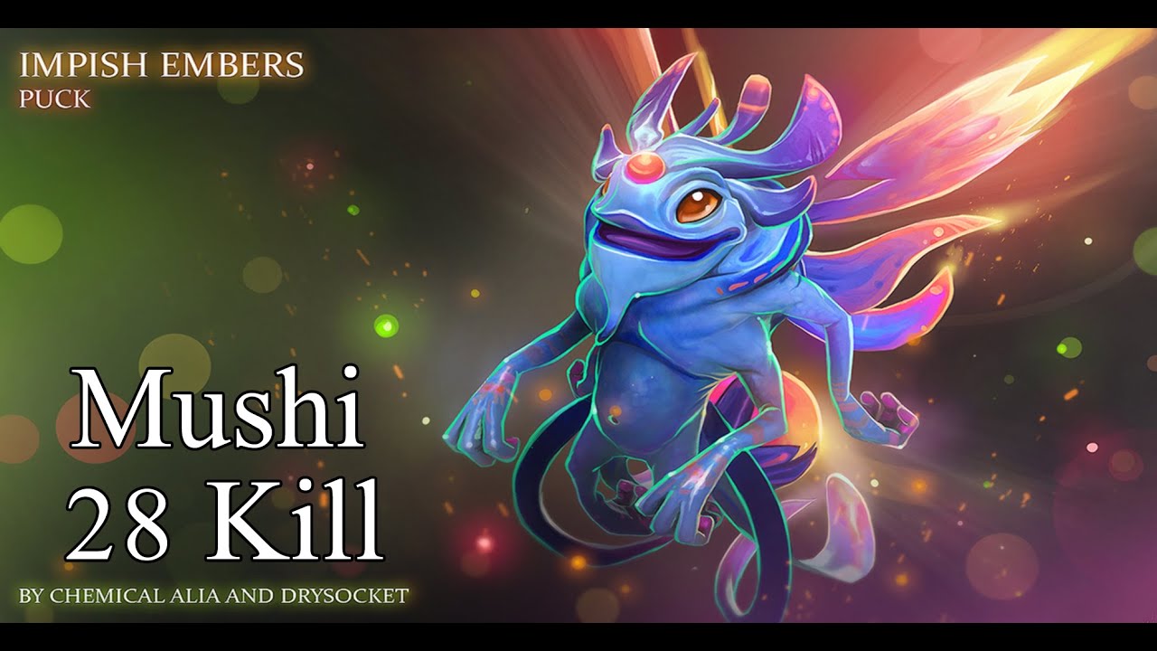[Dota2] Team Ehome Mushi Pro Puck Mid Rank MMR ( Mushi Gameplay ) - YouTube