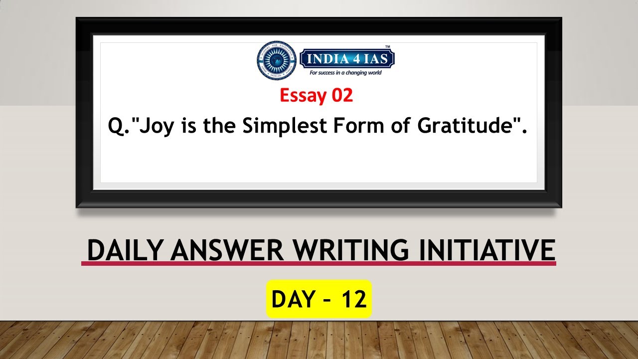 DAY-12 | Daily Answer Writing Practice | Mains Answer writing Basics ...