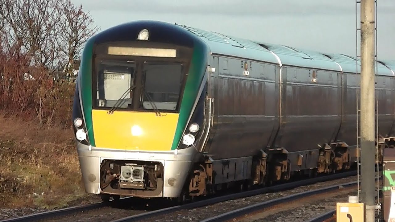 Irish Rail 22000 Class Intercity Train - Balbriggan Station, Dublin ...