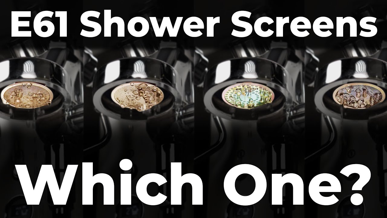 E61 Shower Screen Showdown – IMS vs Matrix vs Lelit - YouTube
