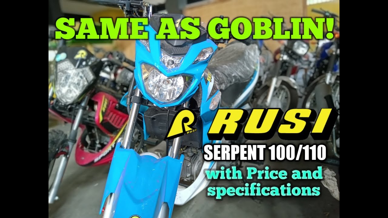 RUSI SERPENT 100/110 | WITH SPECS AND PRICES - YouTube