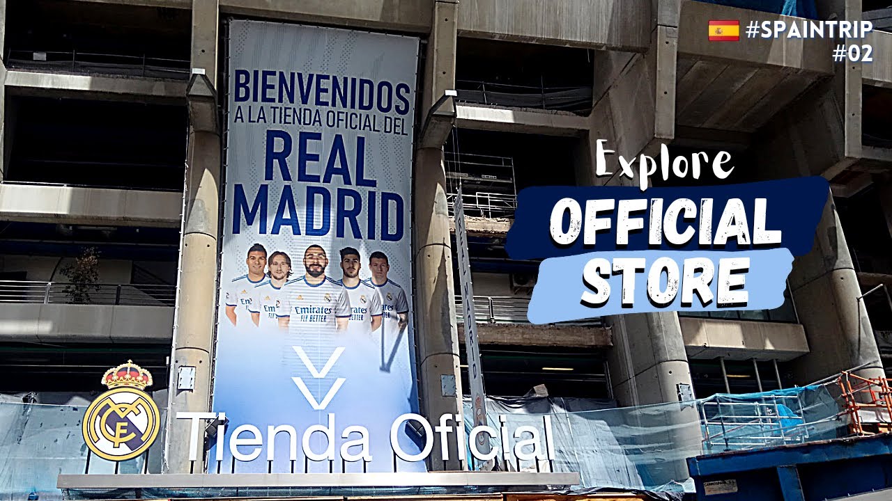 #SPAINTRIP #02 Explore Official Store Real Madrid di Stadion Santiago ...