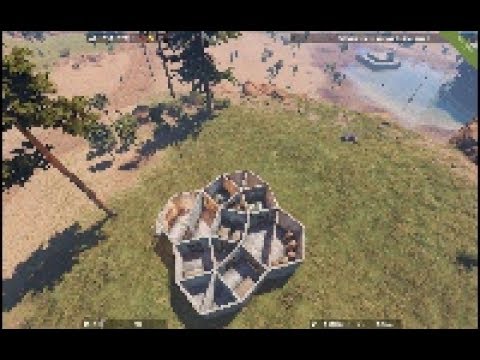 Rust Cheap Solo/Duo Base (12+ rockets) | Rust Base Building - YouTube
