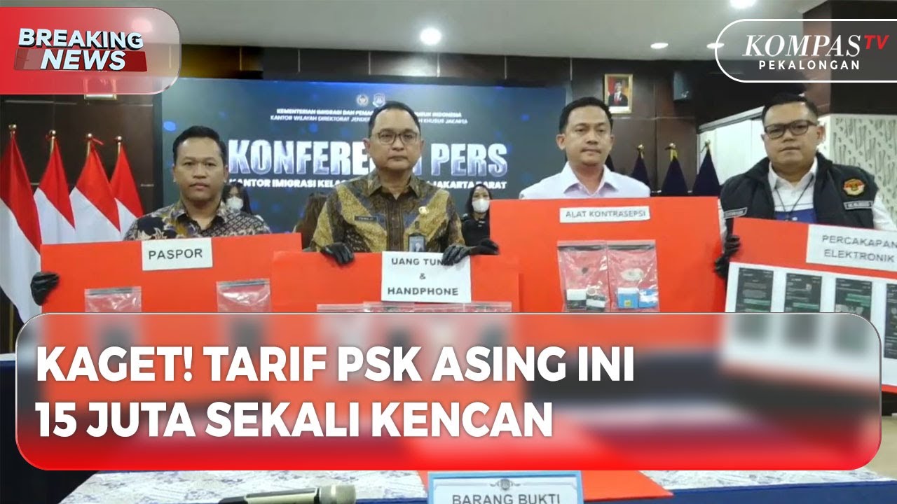 Tarif 15 Juta! Imigrasi Tangkap PSK Asing di Jakbar - YouTube