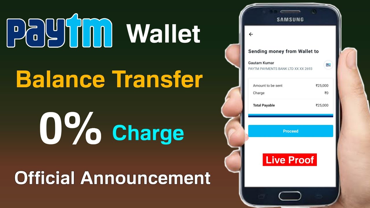 Paytm wallet to bank transfer free | paytm wallet balance transfer free ...