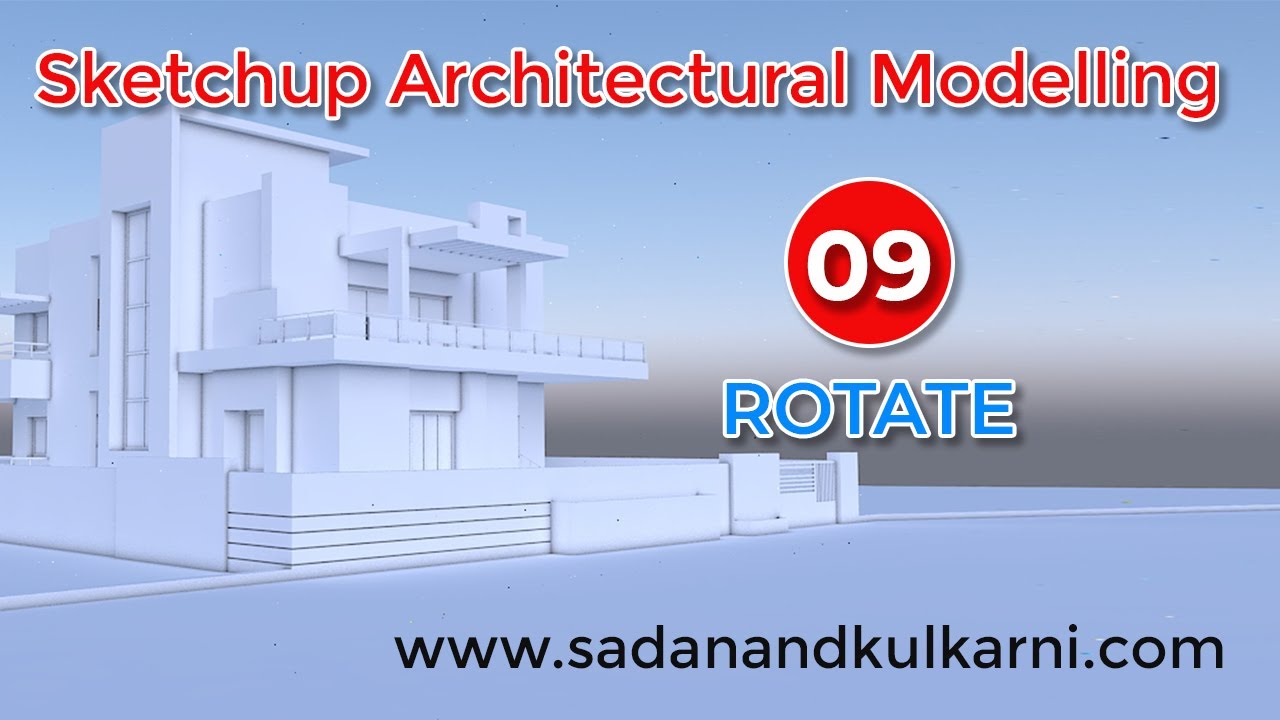 09 Rotate Object In Sketchup Hindi Tutorial YouTube 09-rotate-object-in-sketchup-hindi-tutorial-youtube