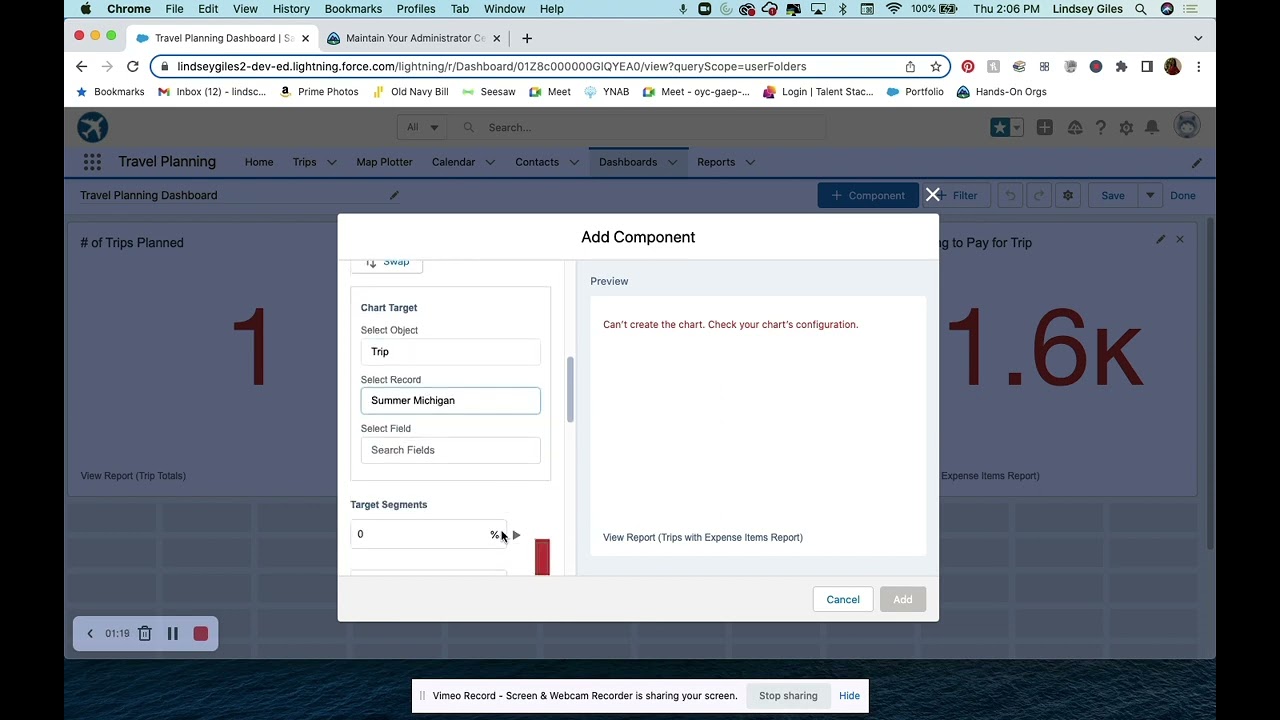 Create Dynamic Gauge Chart in Salesforce - YouTube