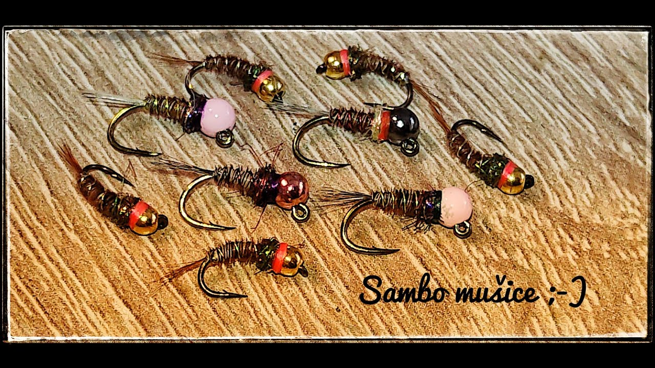 Jig hook Pheasant tail PT nymph FAZANKA RIBOLOV RIJEKA DRINA FOČA ...