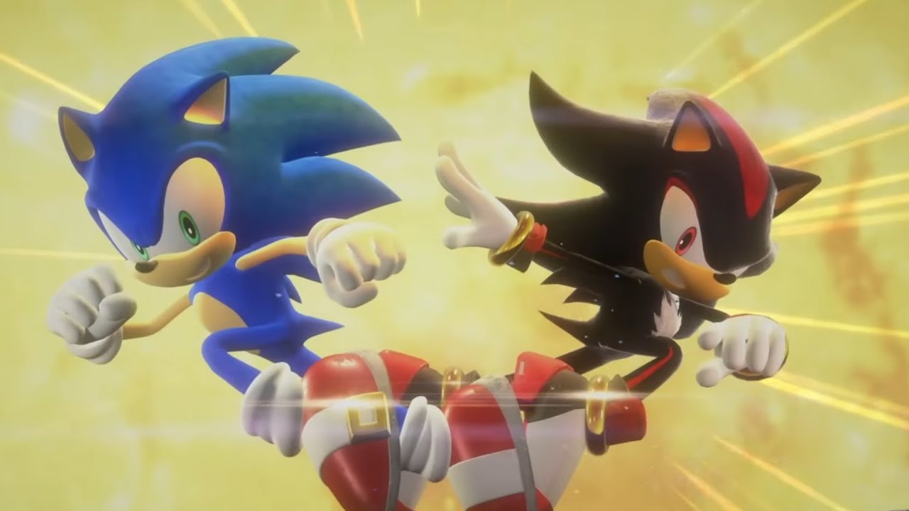 SHADOW LUCHA CONTRA SONIC - YouTube