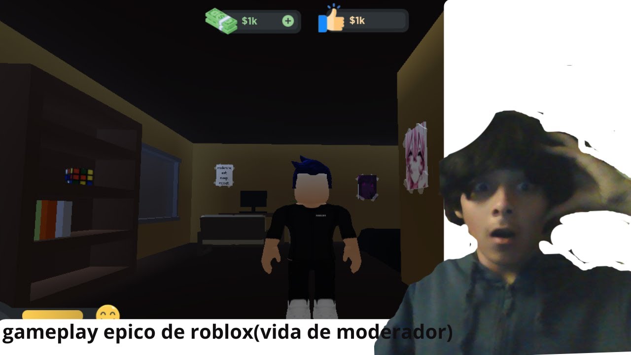 gameplay épico de roblox(vida de moderador - YouTube