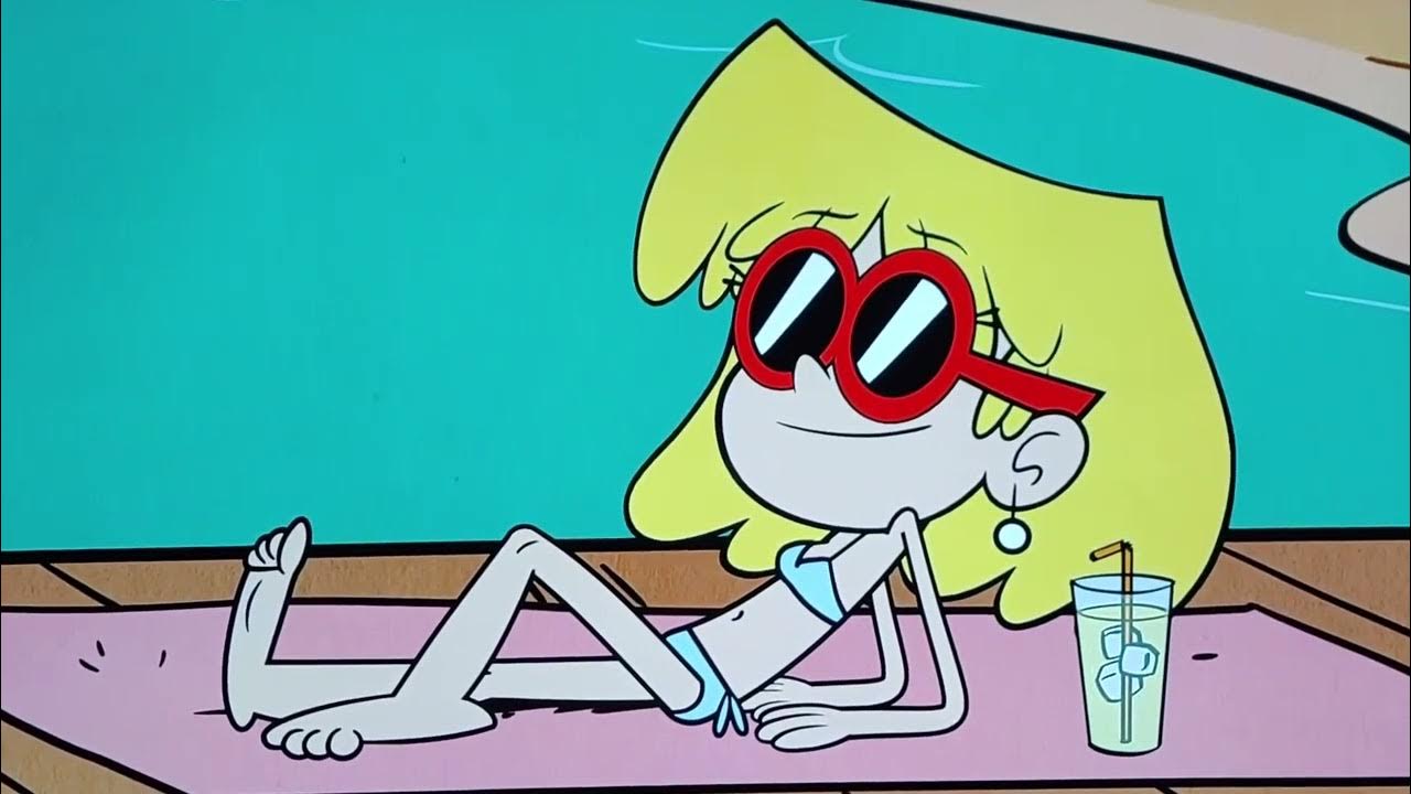 Lori Loud Sunbathing in her Bikini - YouTube