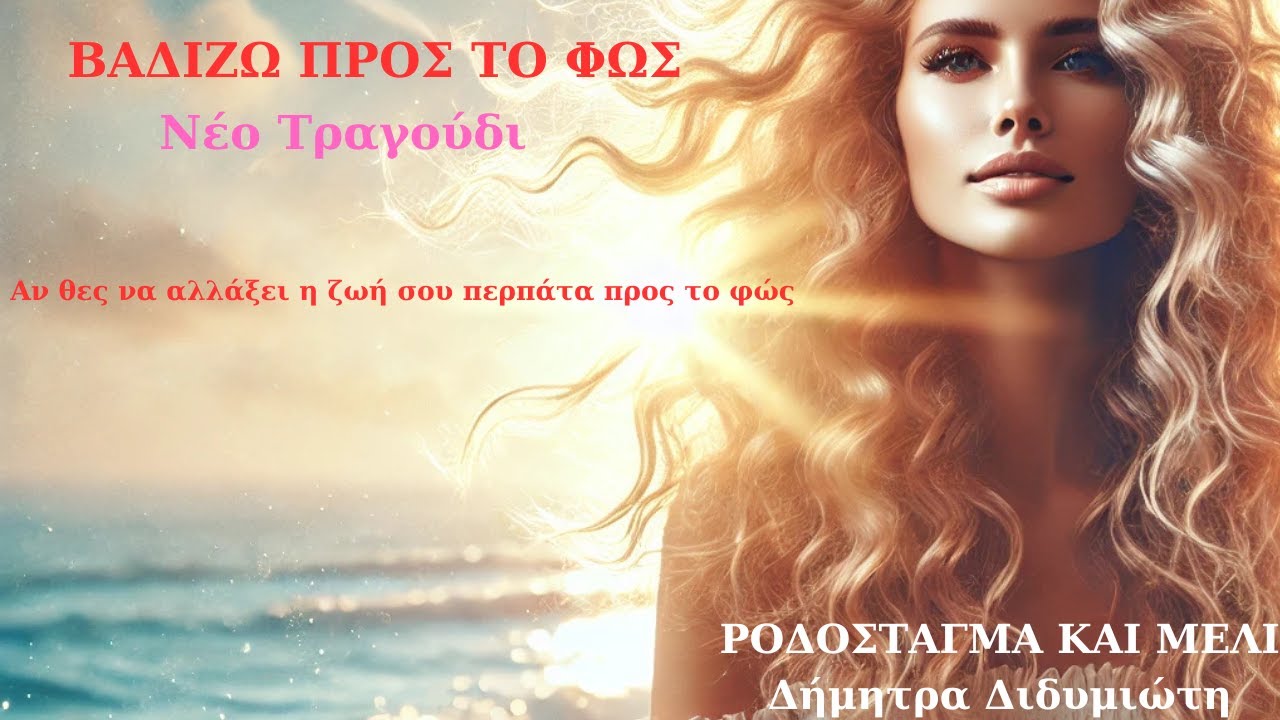 ΒΑΔΙΖΩ ΠΡΟΣ ΤΟ ΦΩΣ /Official Music video /ΝΕΟ ΤΡΑΓΟΥΔΙ 2025 / ΔΗΜΗΤΡΑ ...