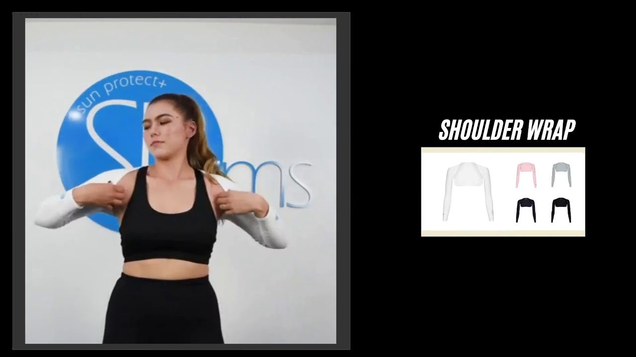 SParms | Shoulder Wrap - Try on - YouTube