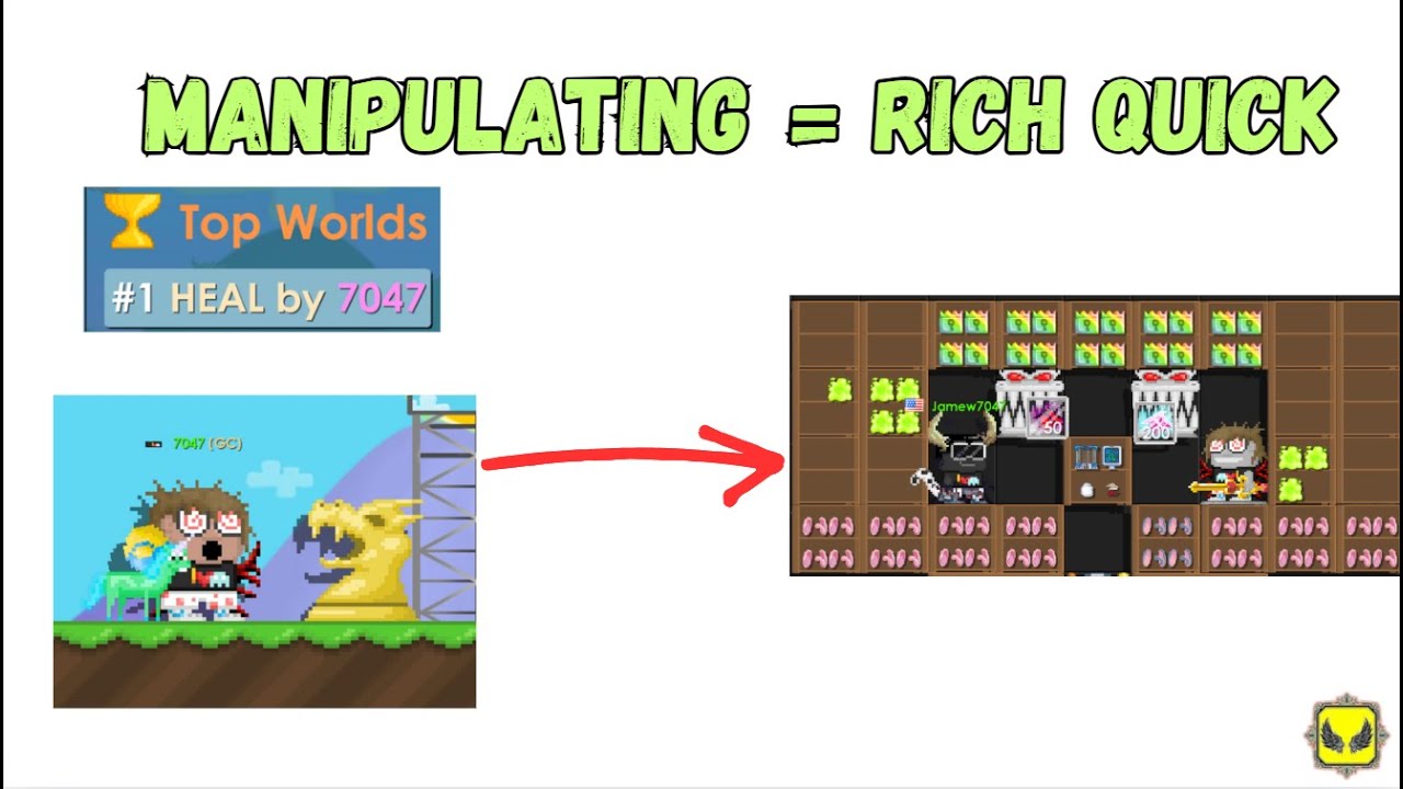 My Evil Manipulation Plan (It Actually Worked!) | Growtopia - YouTube