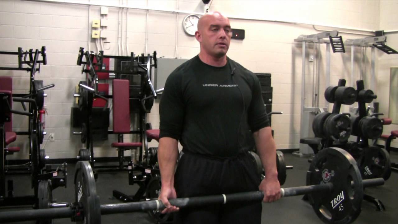 Stiff Legged DeadLift RDL Techniques with Strength Coach Scott ...