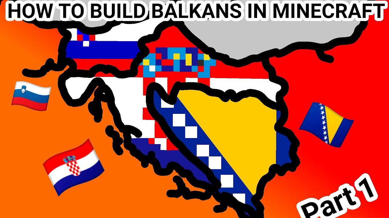 How To Build Balkans In Minecraft #1 | Medium Scale - YouTube