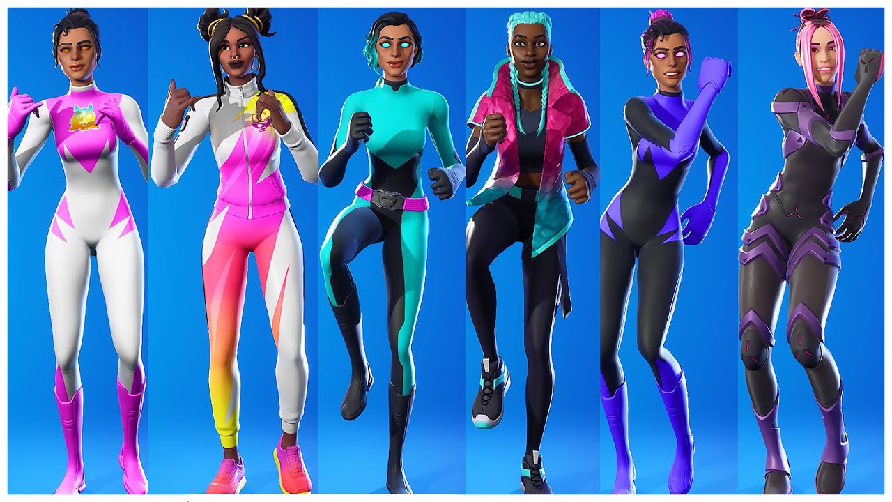 Best Fortnite Dances With Joltara VS Other Skins 😍 Best Fortnite Emotes ...
