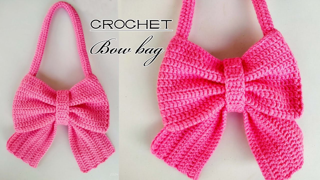 Trending Bag crochet DIY / Bow bag crochet - YouTube