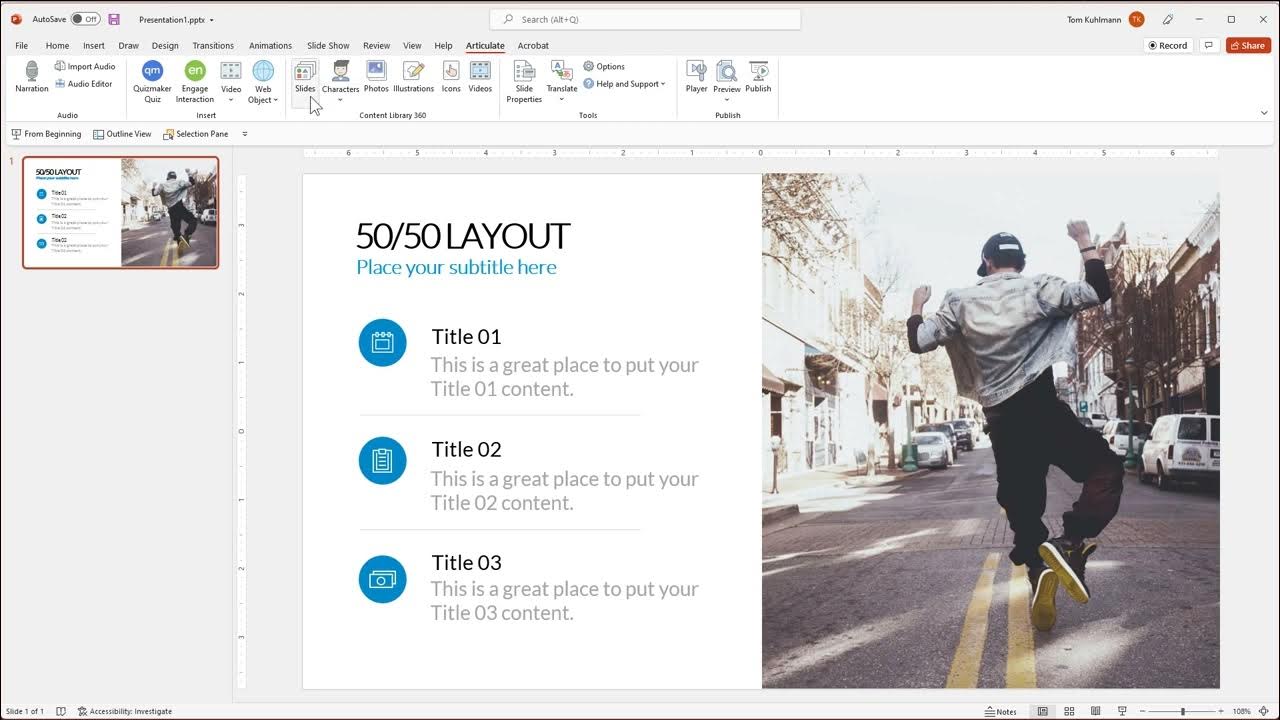 Articulate 360 Tutorial: Overview of Content Library 360 - YouTube