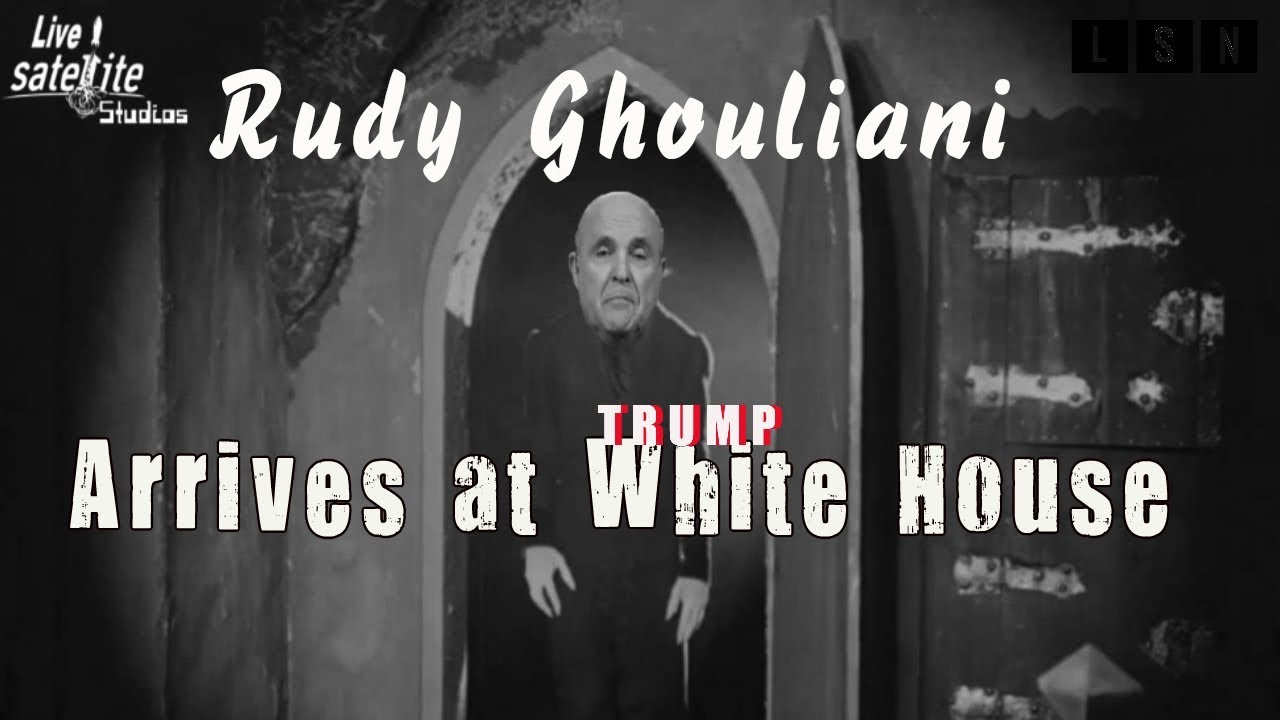 Rudy Ghouliani Nosferatu Arrives at the White House for Another Day's ...