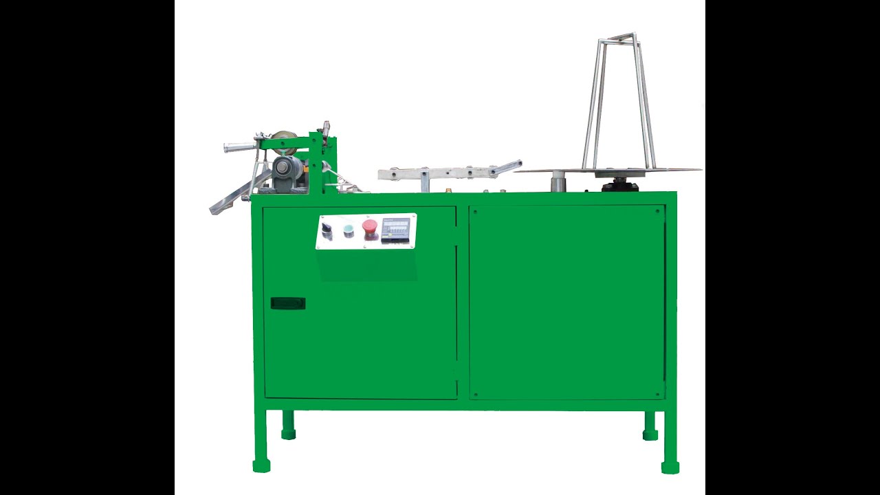YFM-0C Auto long chain zipper unwinding machine - YouTube