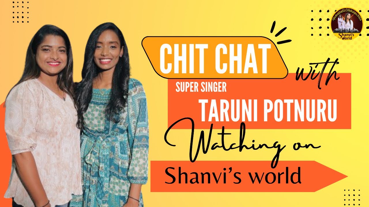 Chit Chat With Super Singer Taruni Potnuru || Super Singer Telugu ...