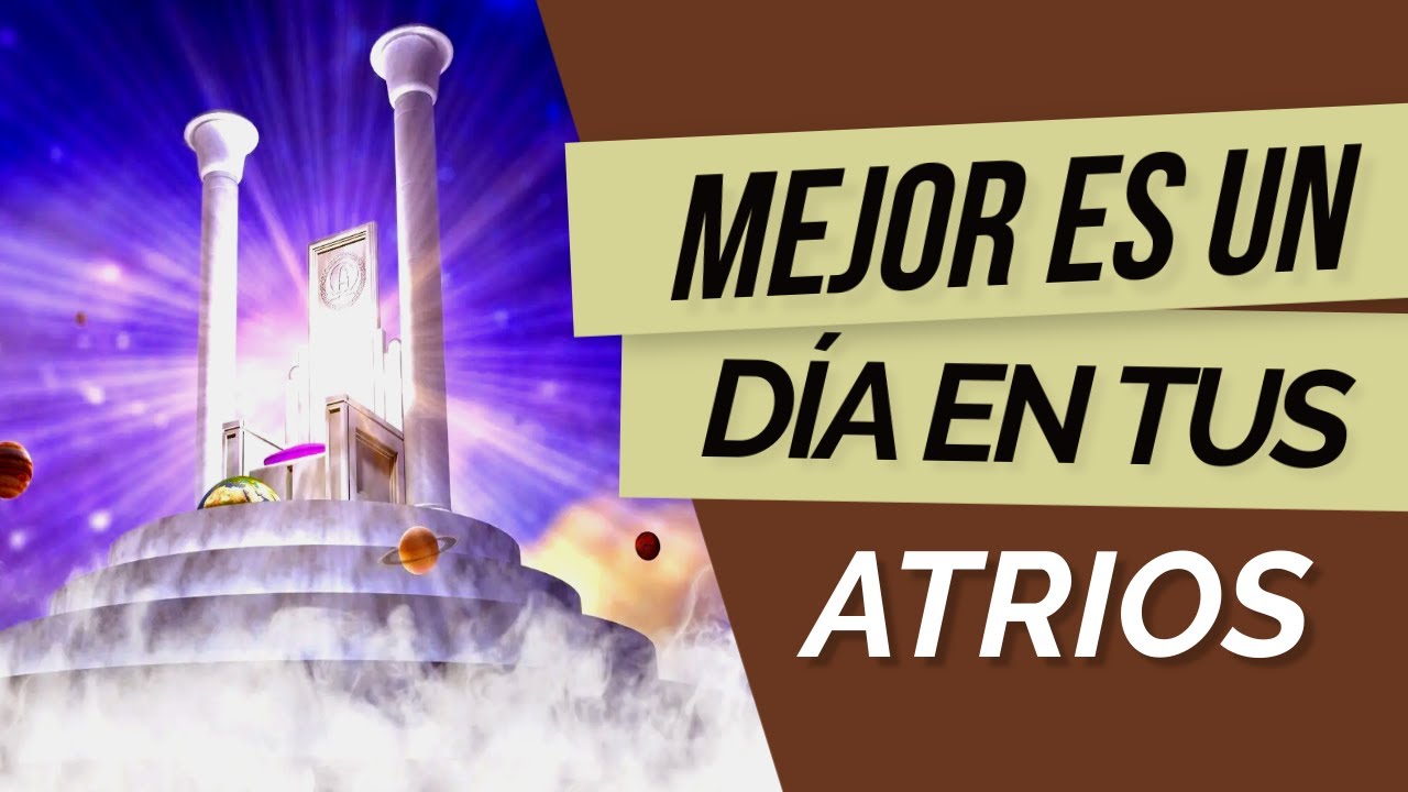 MEJOR es un DÍA en tus ATRIOS que MIL FUERA de ellos 💒 - YouTube