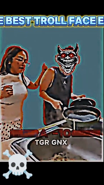 The best troll face editor #viralshort ☠️ - YouTube