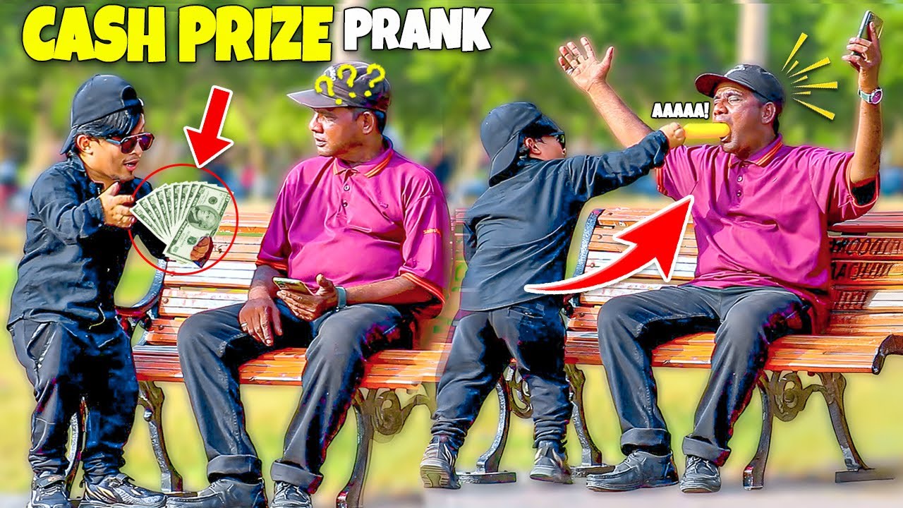 Cash Prize Prank - Funny Challenge - | @NewTalentOfficial - YouTube