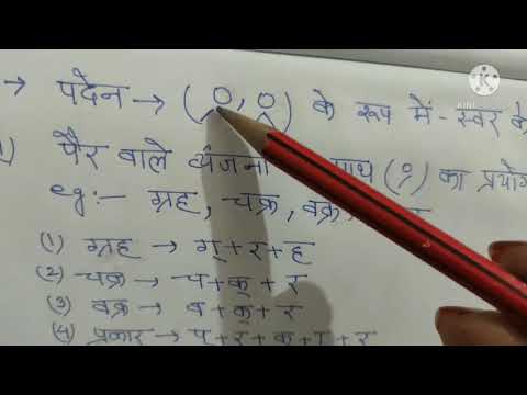 Ra ki matra. र की मात्रा। Learn basic hindi language. - YouTube