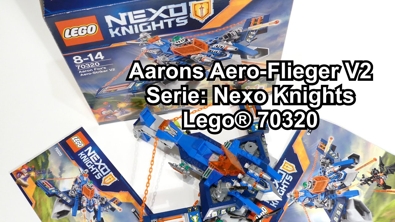 LEGO Aarons Aero-Flieger V2 - Set 70320 (Nexo Knights Review deutsch ...