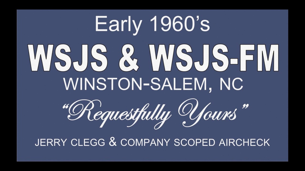 WSJS & WSJS-FM Winston-Salem, NC 1964 - YouTube