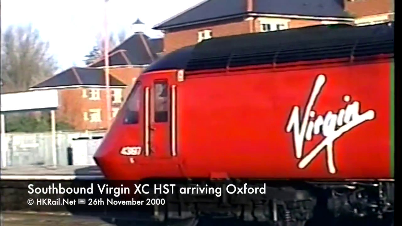 [001126] UK - Southbound Virgin XC HST arriving Oxford - YouTube