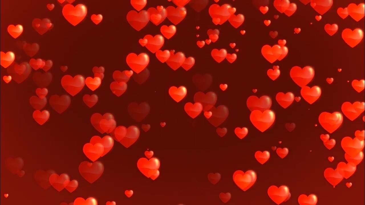 Particle Background with heart । Particle works in After Effects - YouTube