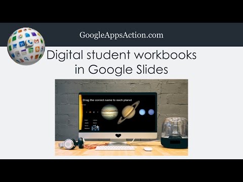Create digital student workbooks using Google Slides - YouTube