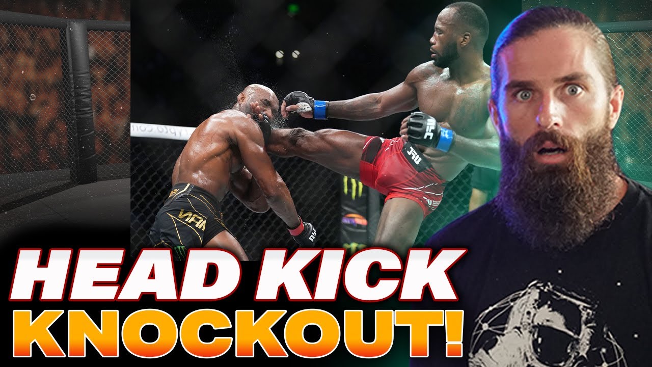 Leon Edwards SHOCKS WORLD with HEAD KICK KO of Kamaru Usman at UFC 278 ...