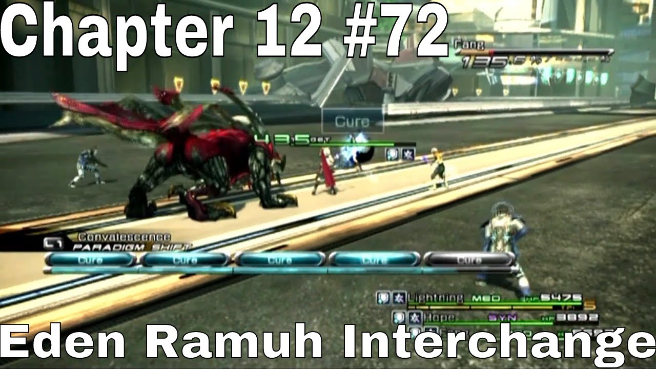 Final Fantasy XIII 1080p Chapter 12 Eden Ramuh Interchange - YouTube