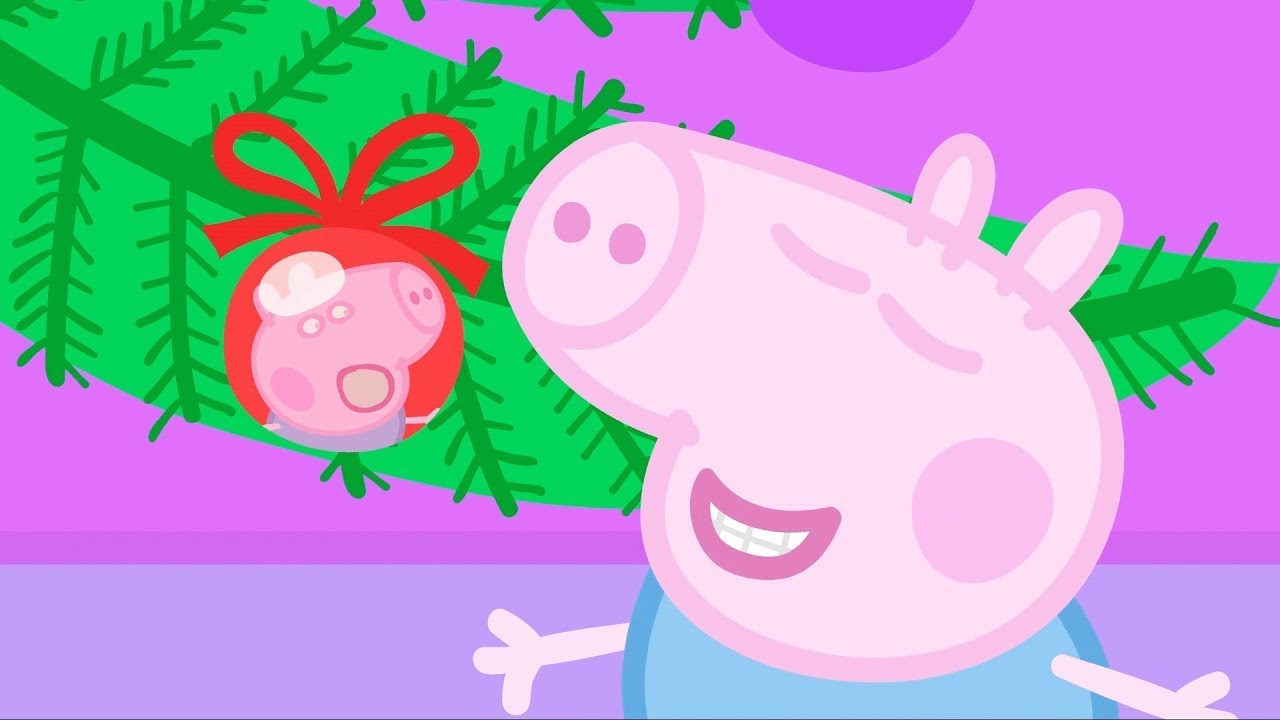 Peppa Decorates the Christmas Tree 🎄🐷 We Love Peppa Pig - YouTube