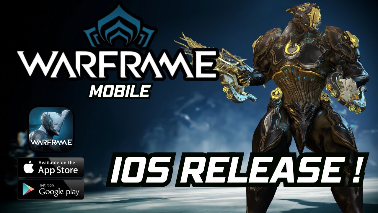 Warframe mobile is here ! IOS Gameplay (Controller Support ? ) - YouTube