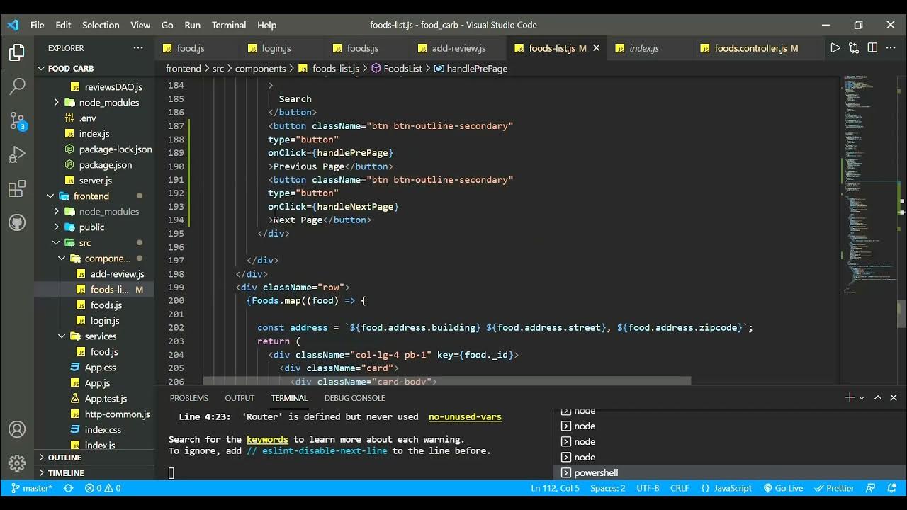 Create Previous Page and Next Page button in react - YouTube